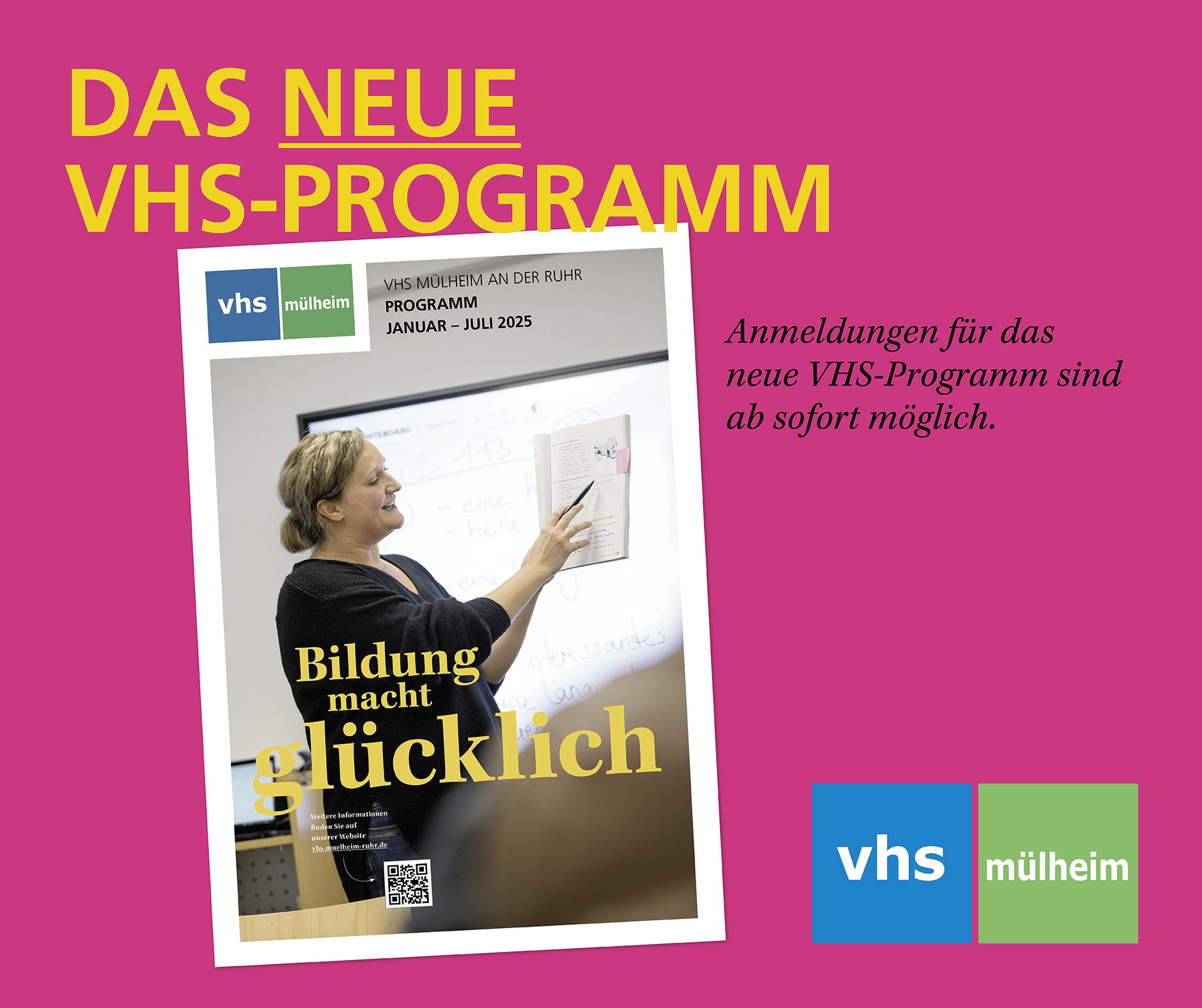 Das aktuelle VHS-Programm | VHS